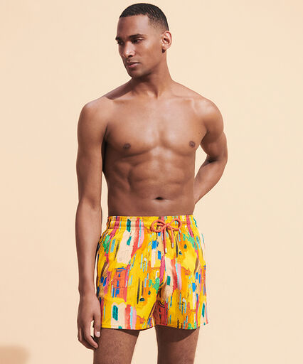 Men Swim Trunks Stretch Classic Vilebrequin