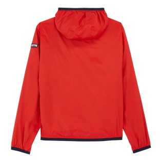 Men Reversible Windbreaker Micro Rondes des Tortues Men Reversible Windbreaker Micro Rondes des Tortues